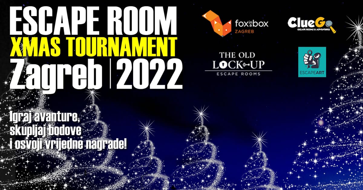 Božićni escape room turnir 2022. - ClueGo Escape Room Zagreb | Čak 75 ...