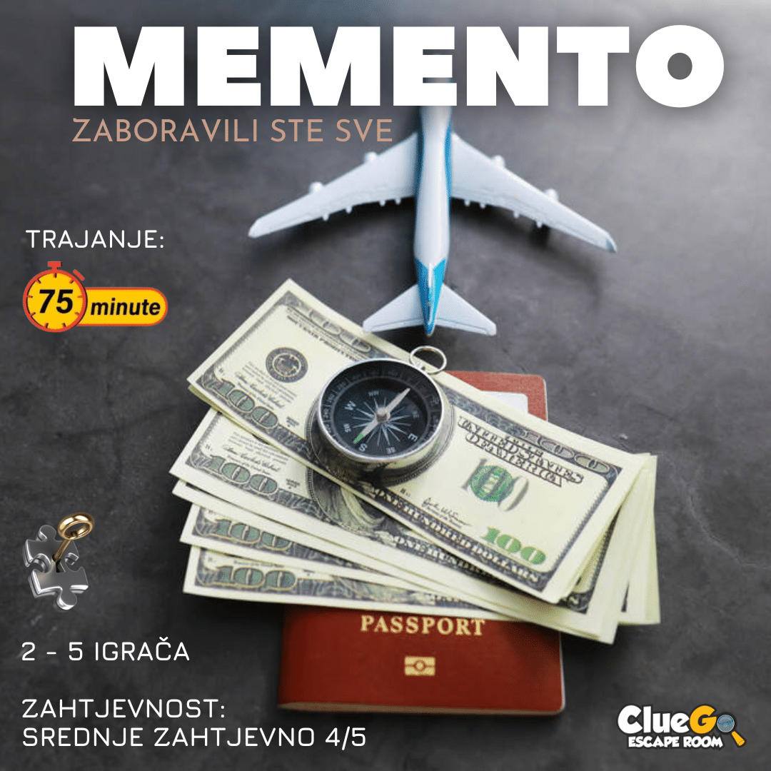 Cluego Escape Room Zagreb rezervacije - Čak 75 minuta zabave!